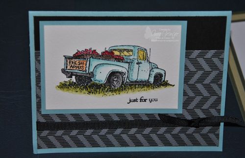 Countryside Birthday Card - Stamp With Anne!