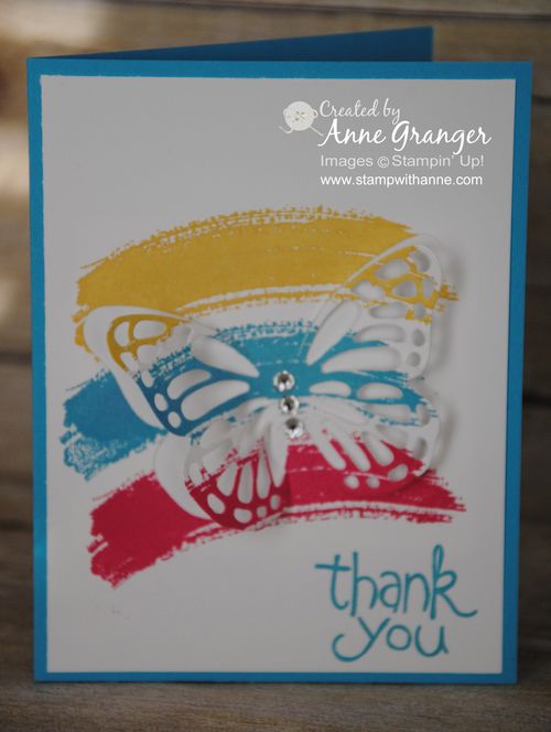 Another Butterfly Swash Technique - Stamp With Anne!