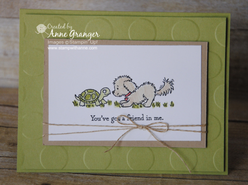 Bella and Friends Card - Stamp With Anne!