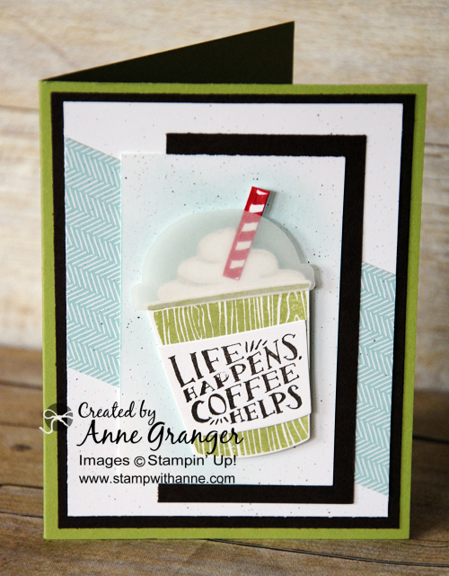 Coffee Cafe Card - Stamp With Anne!