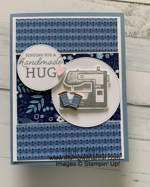 Crafting With You - Handmade Hugs Card - Crafty Session #95 - Stamp ...