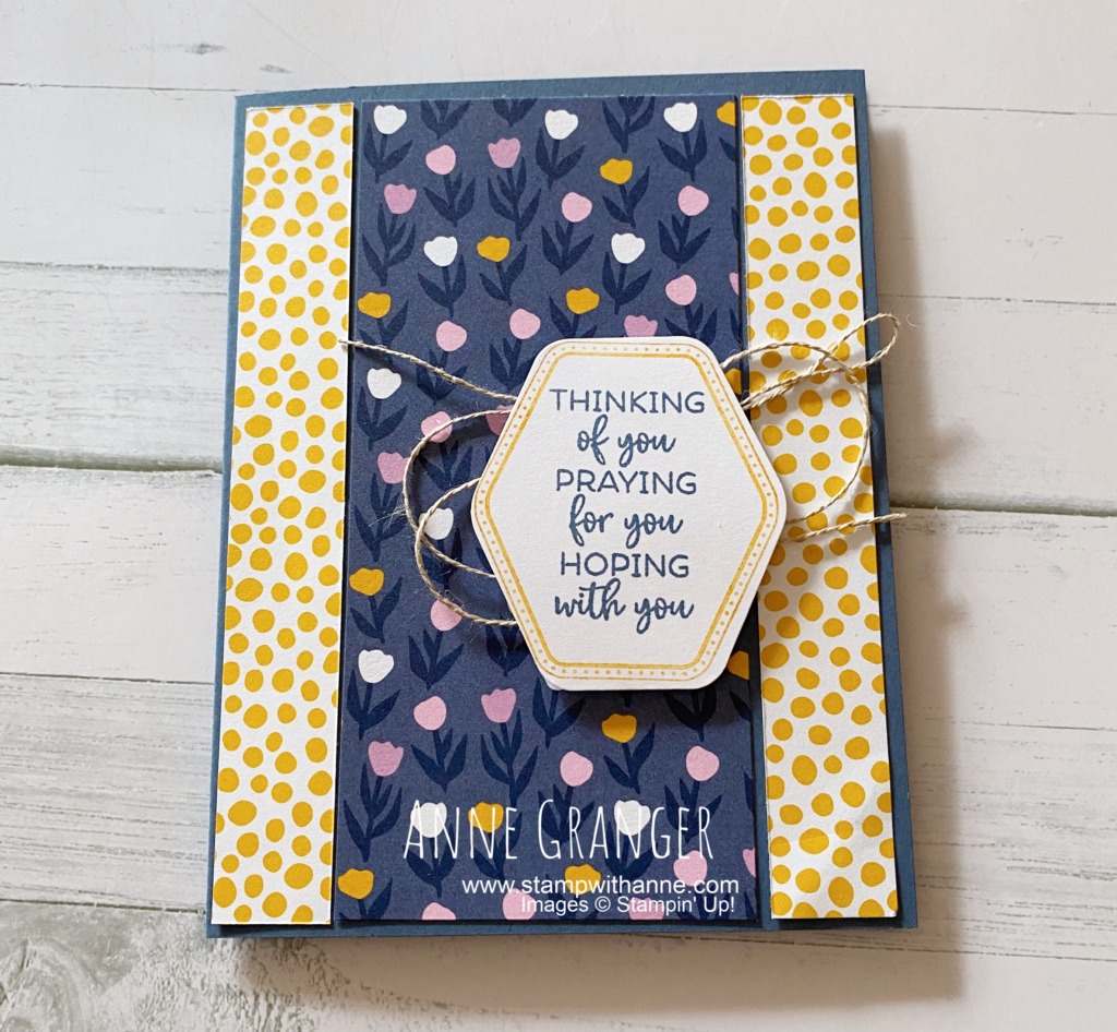 Comforting Thought Thinking of You Card - Crafty Session #120 - Stamp ...