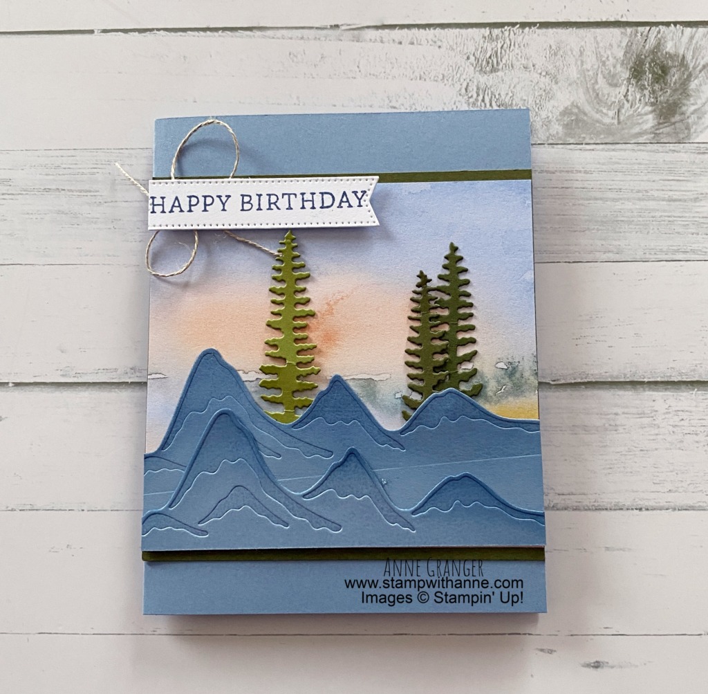 Forever Forest Happy Birthday Card! - Stamp With Anne!