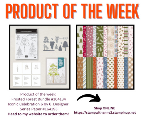 Frosted Forest Christmas Card - Stamp With Anne!