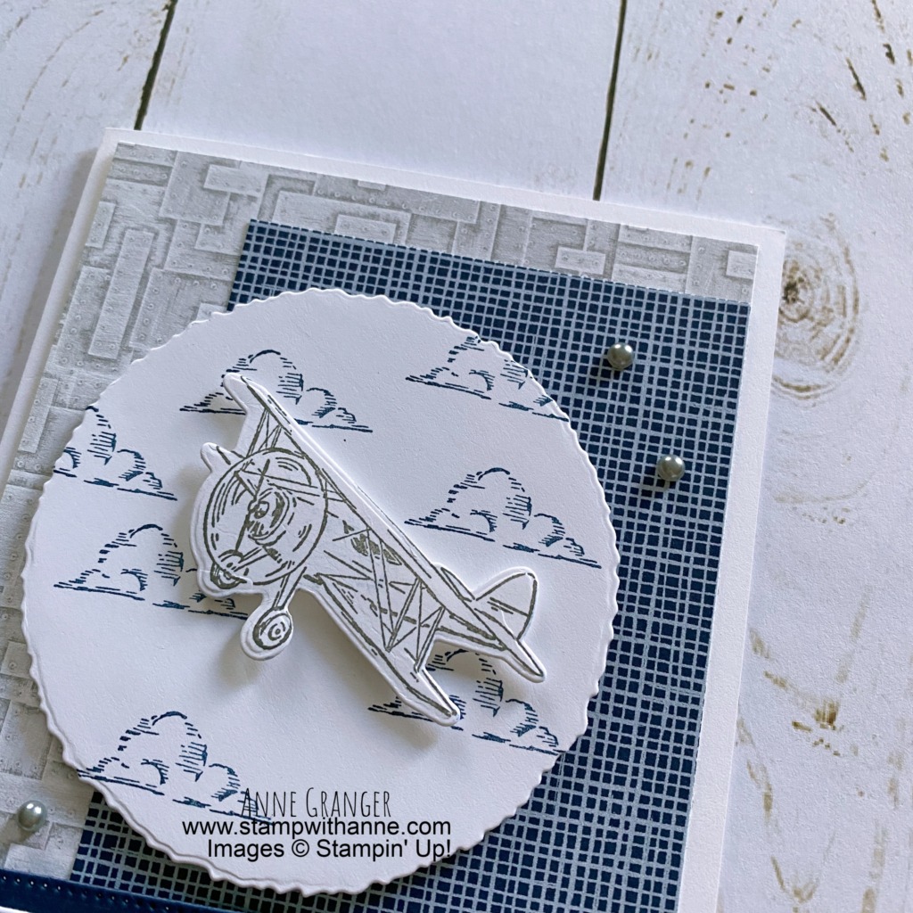 Adventurous Sky Birthday Card - Stamp With Anne!