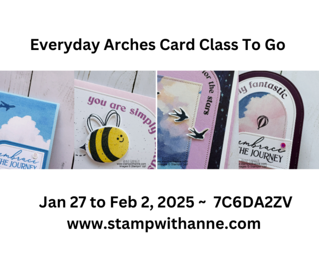 Everyday Arches - Sneak Peak of our Double Page Layout - Stamp With Anne!