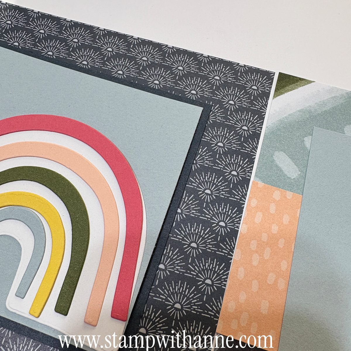 Sunshine Vibes Sending Good Vibes Scrapbook Layout Sneak Peak - Stamp ...